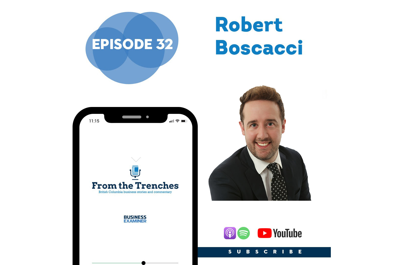Business Examiner's From The Trenches Podcast: Robert Boscacci ...